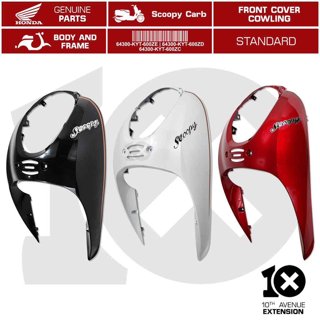 10thX Honda Front Cover Cowling Part No.64300-KYT-600ZE for Scoopy Carb ...