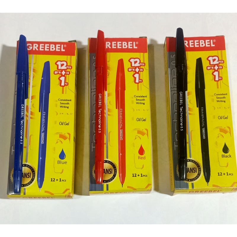 Greebel Technoline Pen 0,5(12+1) | Shopee Philippines