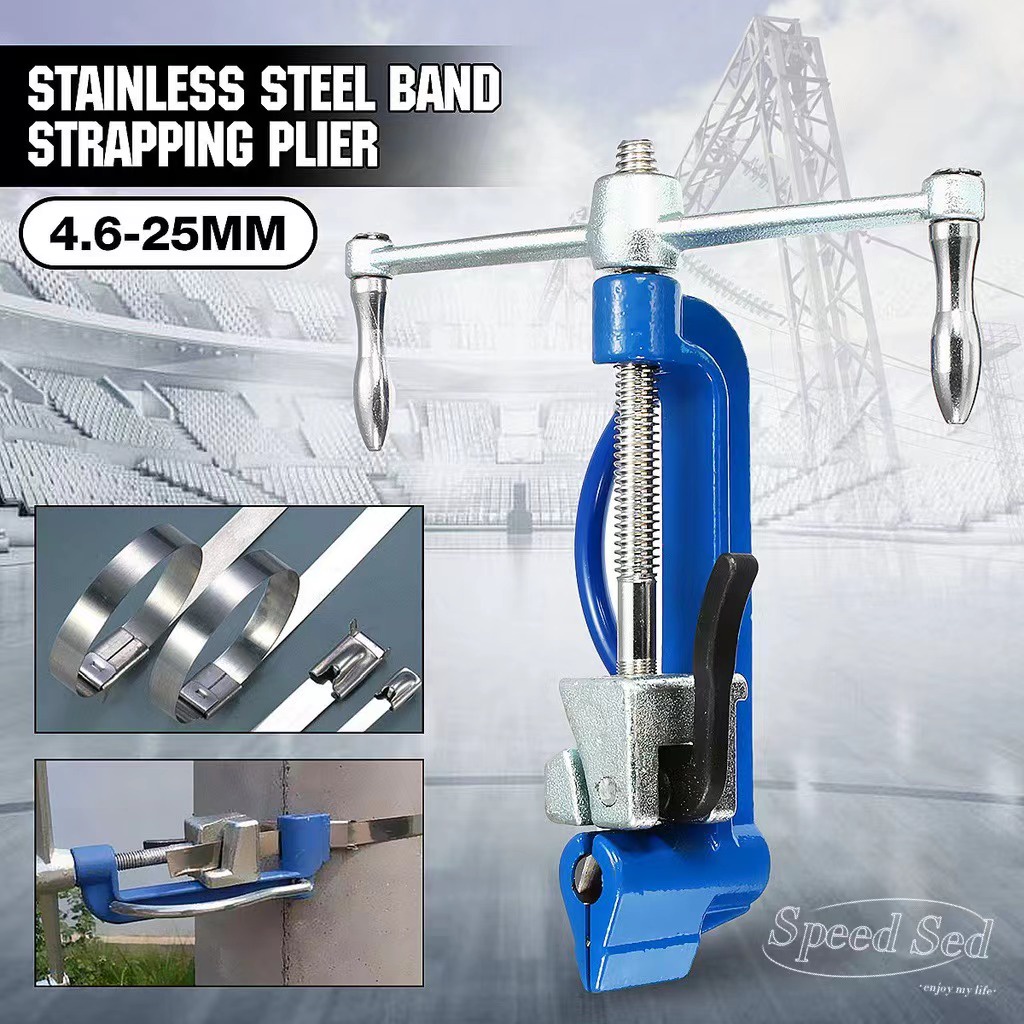 [COD]Steel Cable Tie Stainless Steel Zip Cable Tie Plier Bundle Tool ...