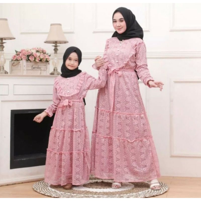 Cp Mk Marwahna GAMIS COUPLE Mother And Son | Shopee Philippines