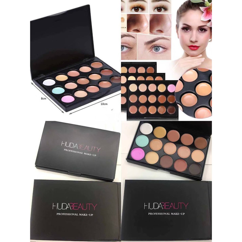 Huda beauty contour cream kit palette | Shopee Philippines