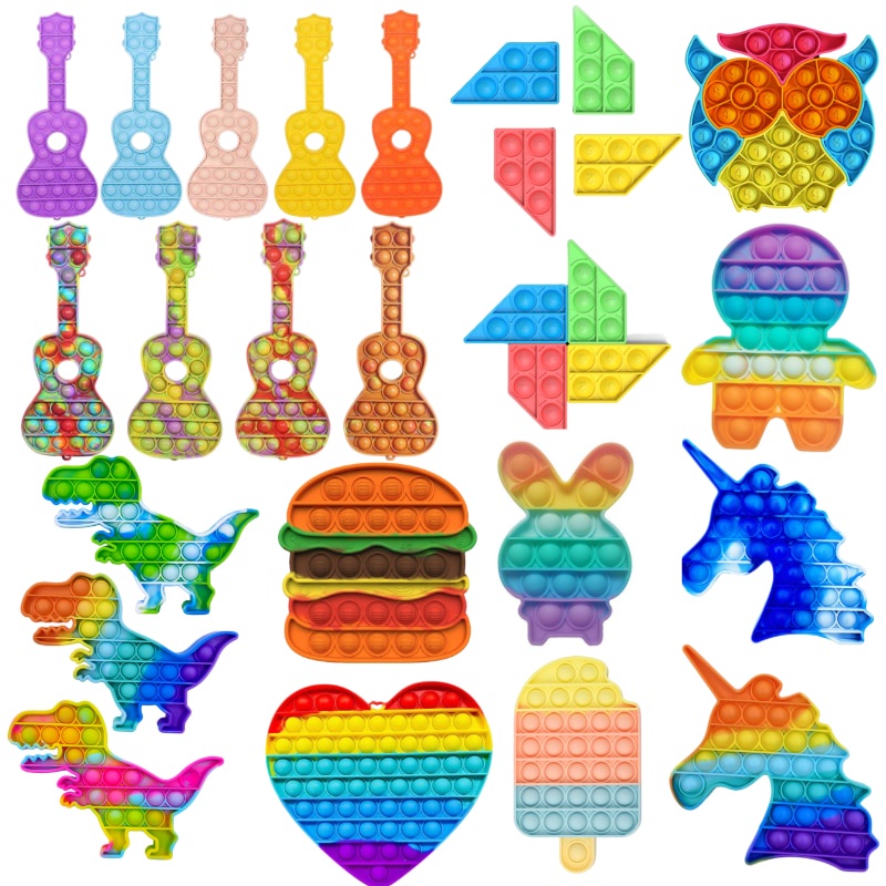 TOP Fidget Toys Pack Anti Stress Toy Set Marble Relief Gift for Adults ...