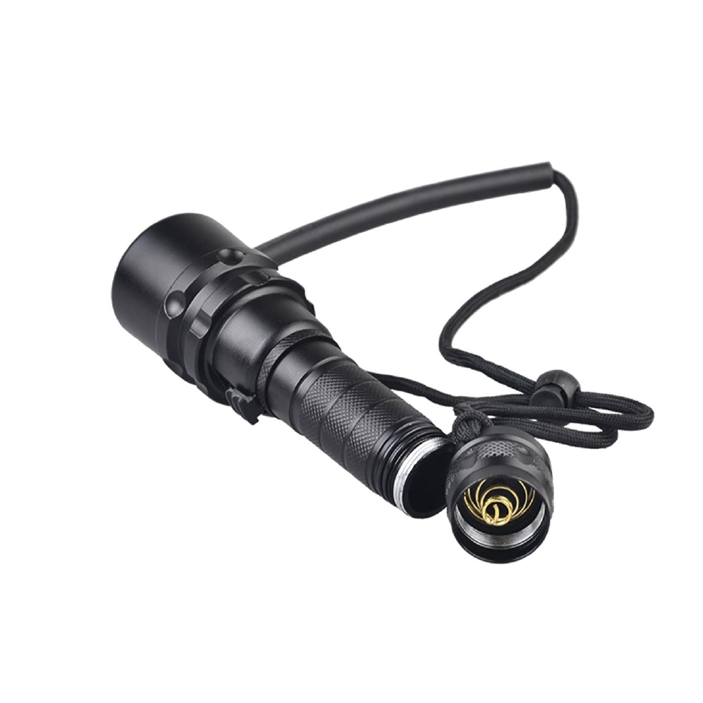 Scuba Diving Flashlight Dive Torch 1200Lumen IPX8 Waterproof Underwater ...