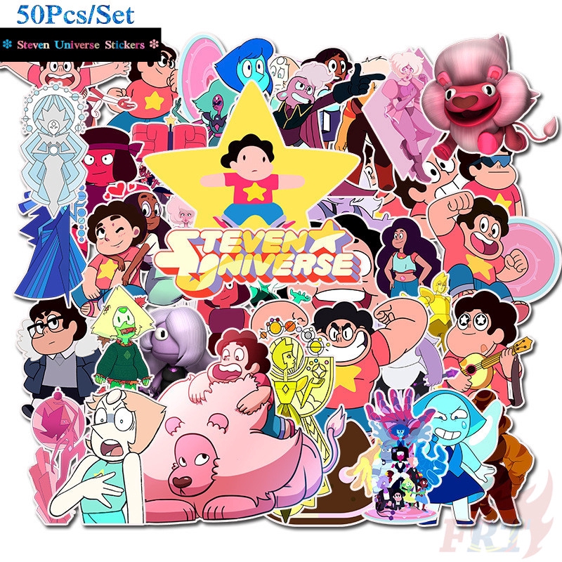 Steven Universe - Series 01 Crystal Gems Garnet Amethyst Pearl Steven ...