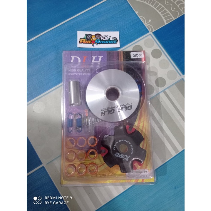 Dio racing pulley Set DLH | Shopee Philippines