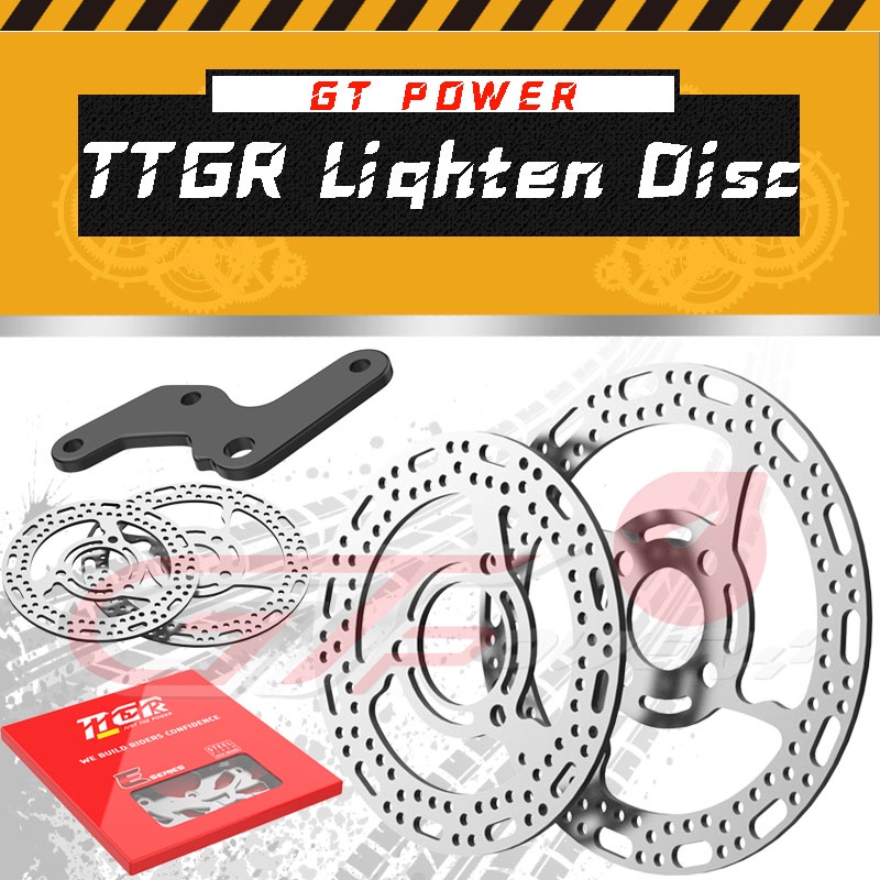 TTGR Lighten Disc Raider150 Set With Bracket For Raider150 Carb (Front ...