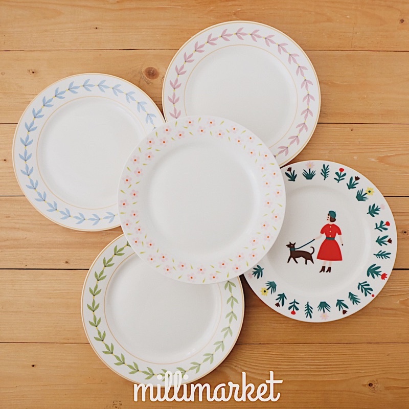 Garden PLATE SERIES / Beautiful Flower PLATE /Ra / Willow / Deiji ...