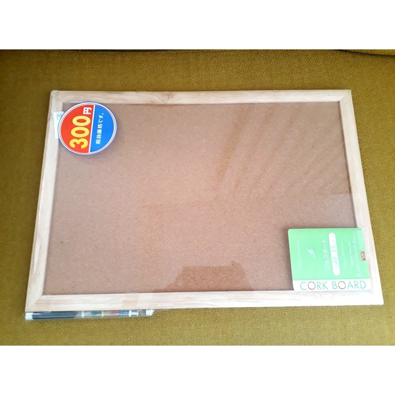 Cork Board - Pinboard - Soft Board / Mading Sticky Board (Daiso Japan ...