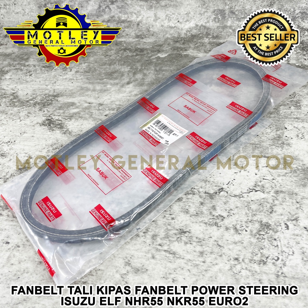 Fanbelt / FAN STRAP / FAN BELT POWER STEERING ISUZU ELF NHR NKR 55 ...