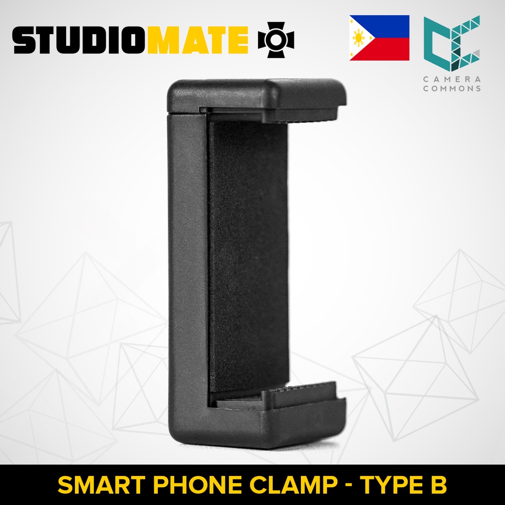 STUDIOMATE SM43 Smart Phone Clamp Type B Mount | Shopee Philippines