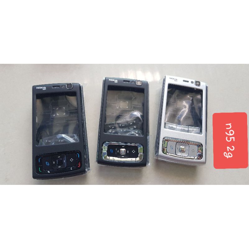 Nokia n95 2g casing, full set bone but sticky paint color | Shopee ...