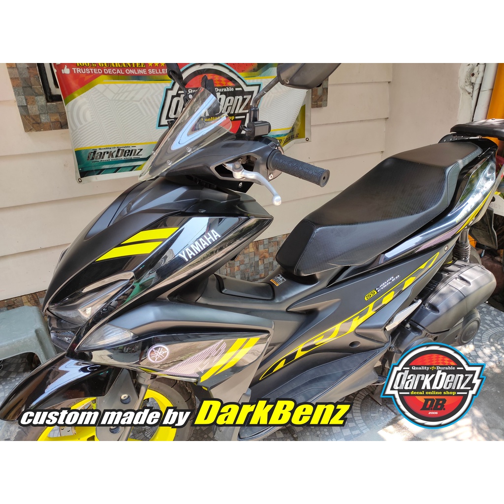 Yamaha Aerox Version 1 Stock Printed Sticker Decals | custom made by ...