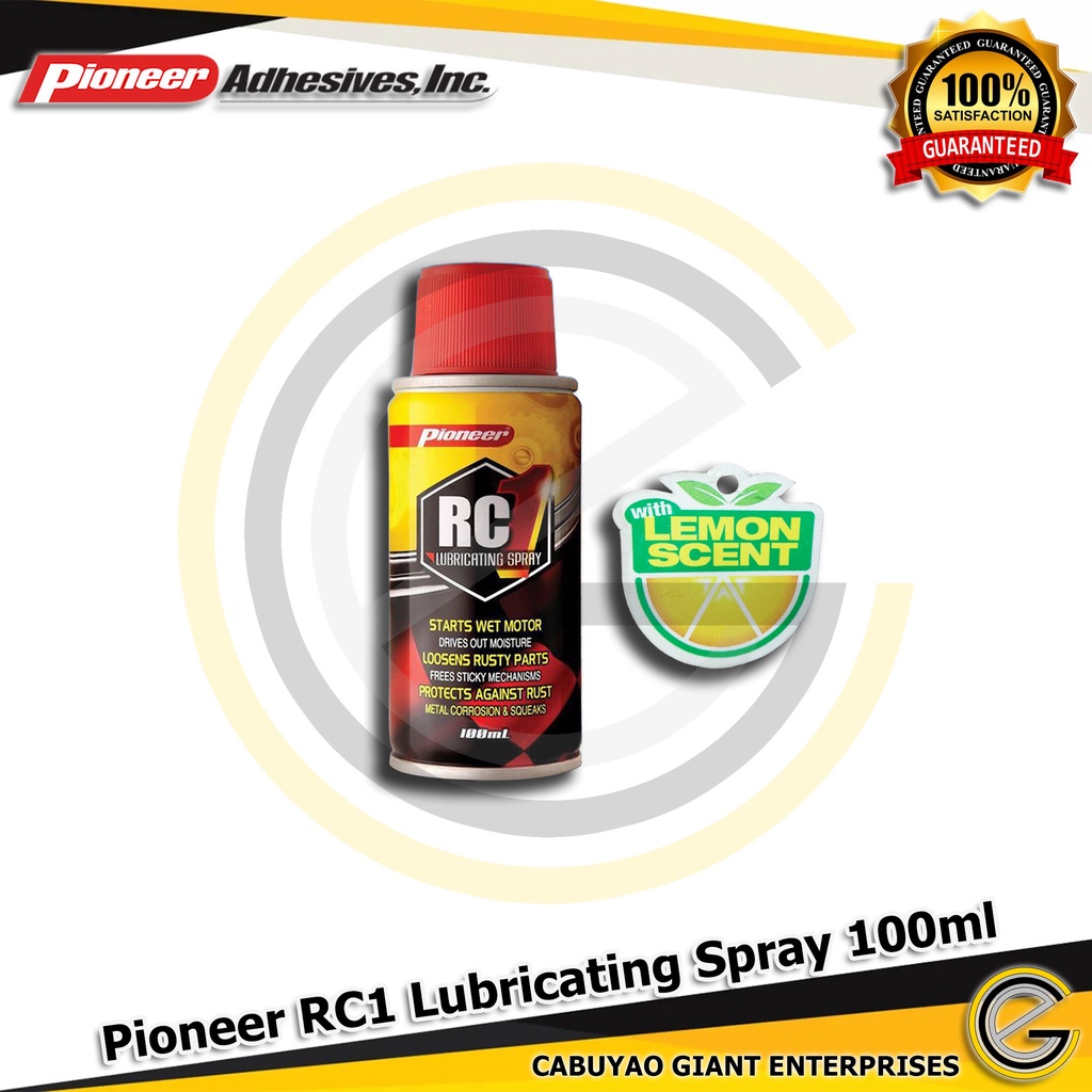 Pioneer RC1 Lubricating Spray 100ml | Shopee Philippines