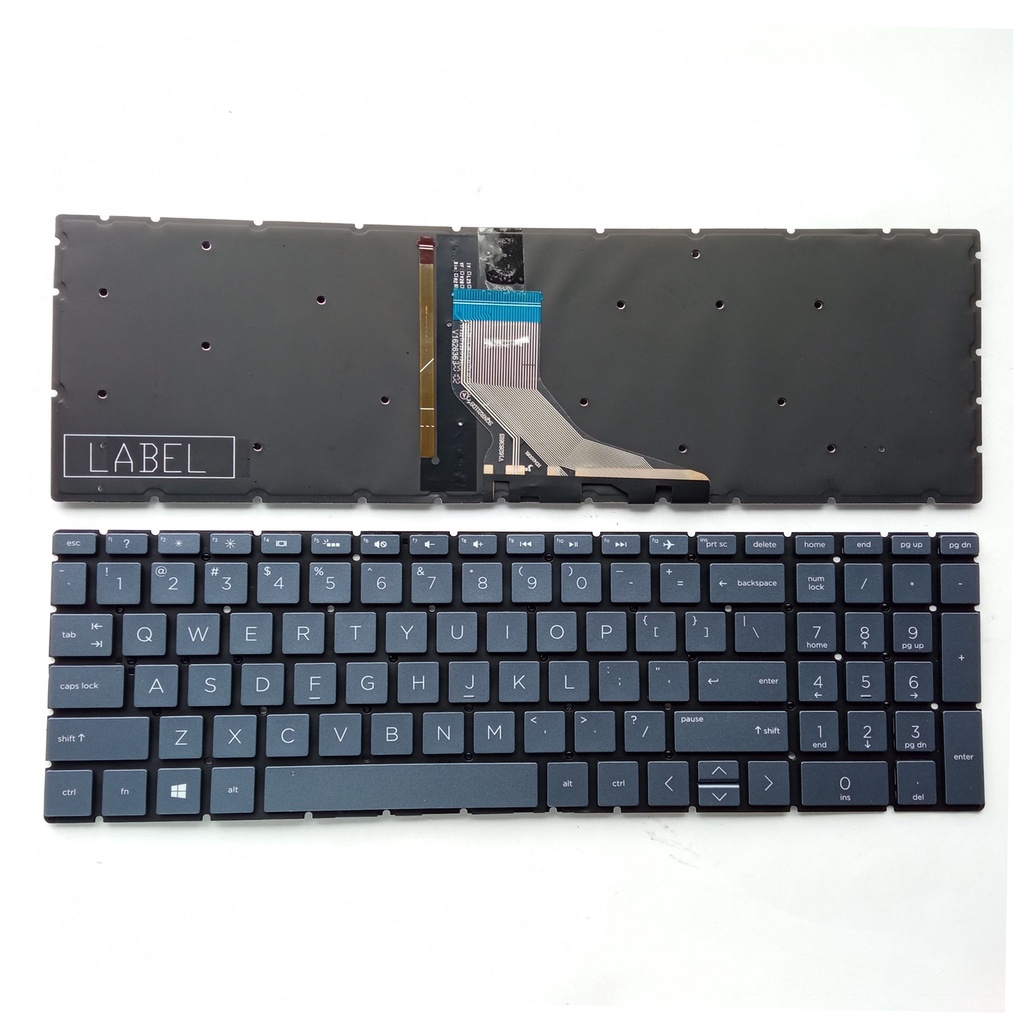 US Backlit Laptop Keyboard for HP 15-DA 15-CX 15-CS 15-DK 15-DF 15-CR ...