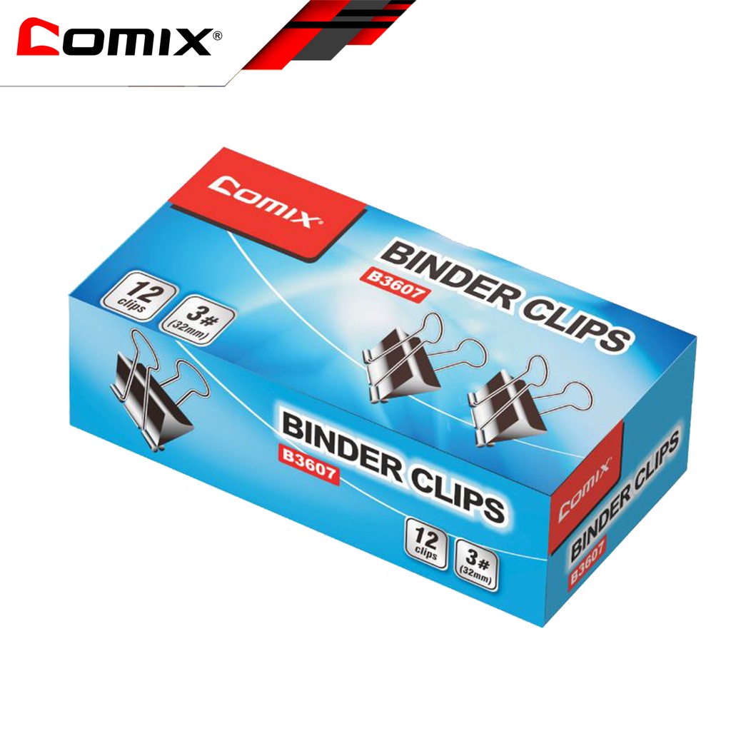 Comix Binder Clip 5 Box Pack | Shopee Philippines