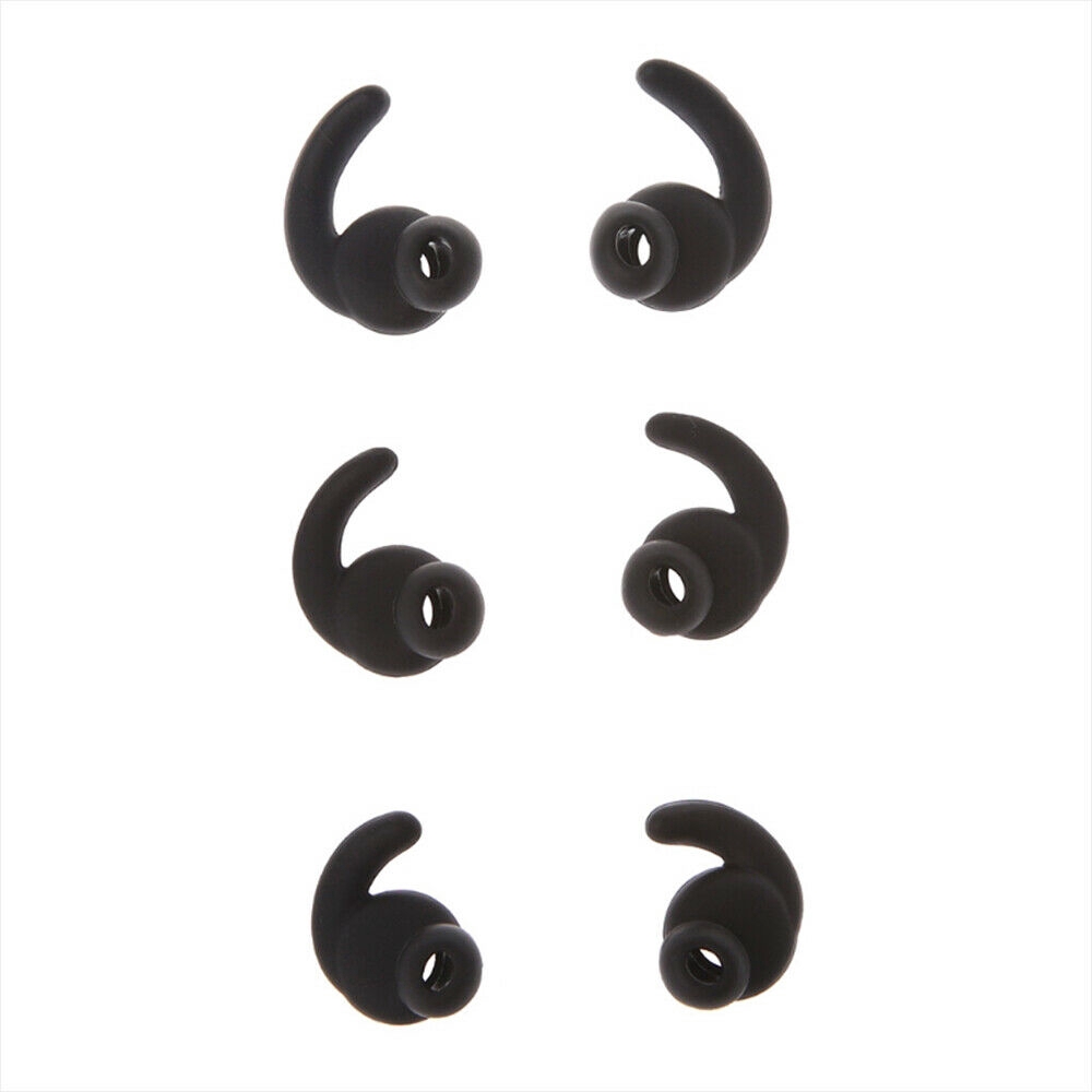 3Pairs Rubber Silicone Earpiece In-ear Earphone Ear tips Earbuds ...
