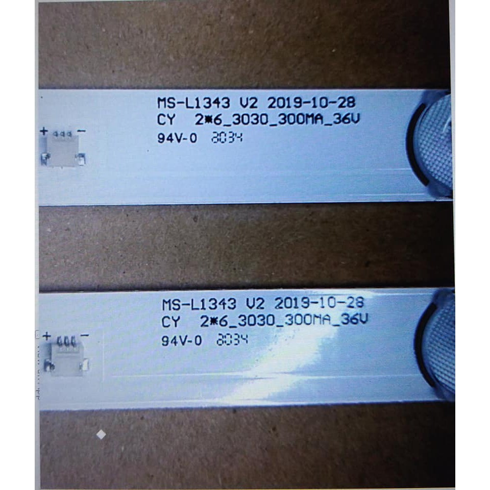 BACKLIGHT FOR LED TV ACE 32 inches Led tv (2 strips) | Shopee Philippines
