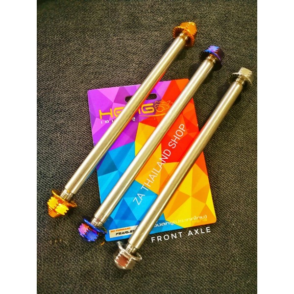 HENG FRONT AXLE Mio i 125/ XRM125 /Aerox /Nmax /Wave /Mio | Shopee ...