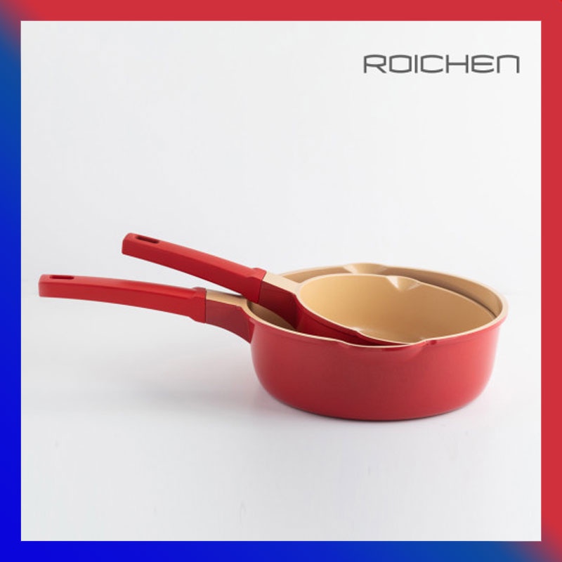 [ROICHEN] All-in-one IH non stick Ceramic frying pan + wok + pot / korea cooking pans woks ...