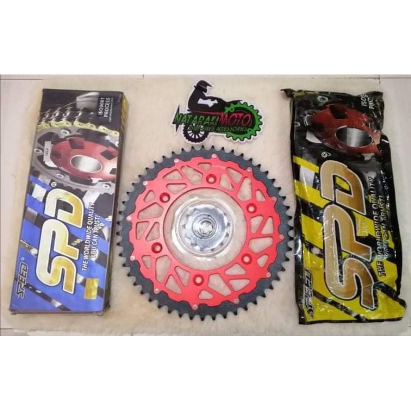 chainset 520 size 51t-52t for CRF150L /CRF250L /XR150L /XR200 for trail ...