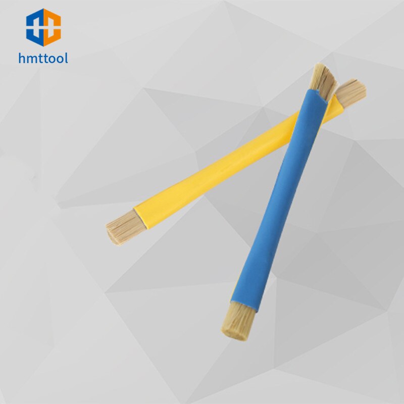 Anti-Static Blue/Yellow Double Head Brush Insulation Clean Dust Repair ...