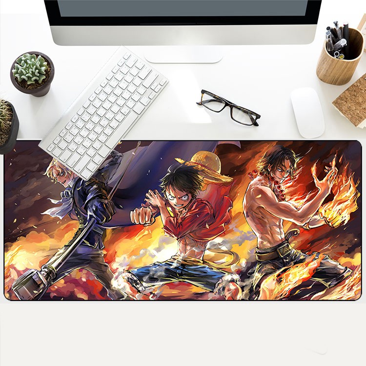 Anime One Piece Mouse Pad Large 900 X 400 Luffy Sauron | Shopee Philippines