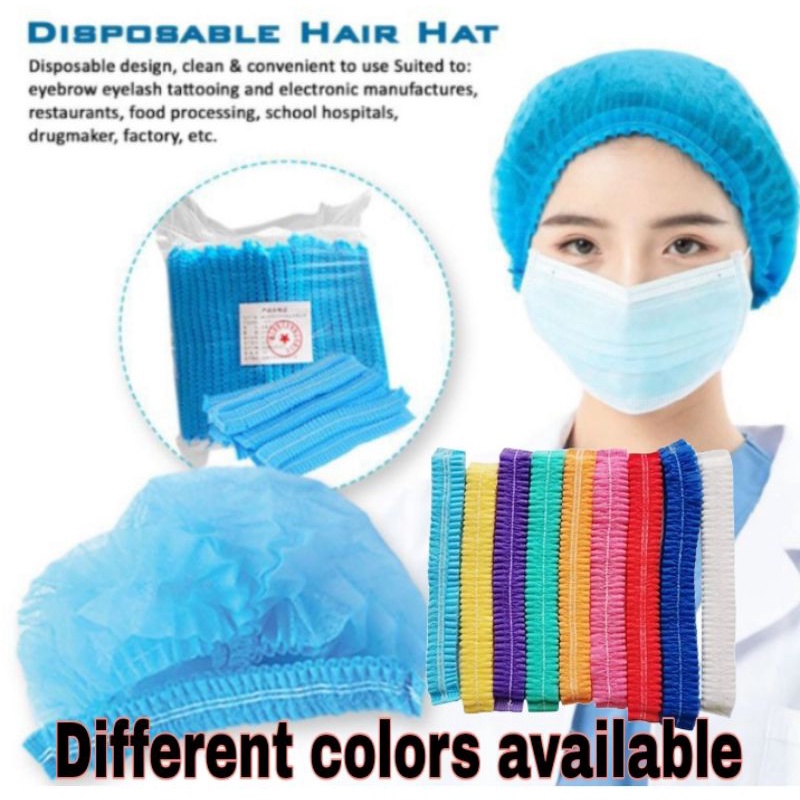 OR CAP/ DISPOSABLE Hat/Hair Head Cover 100pcs/50pcs per pack (Good ...