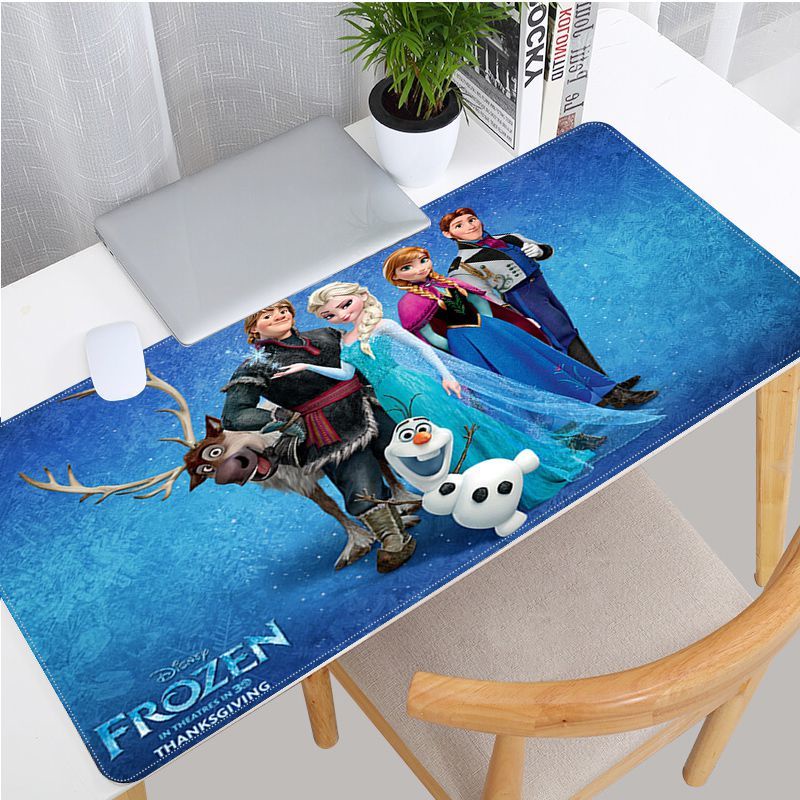 Disney Frozen Aisha Snowman Large PC Gaming Mouse Pad Gamer Desk Mats ...