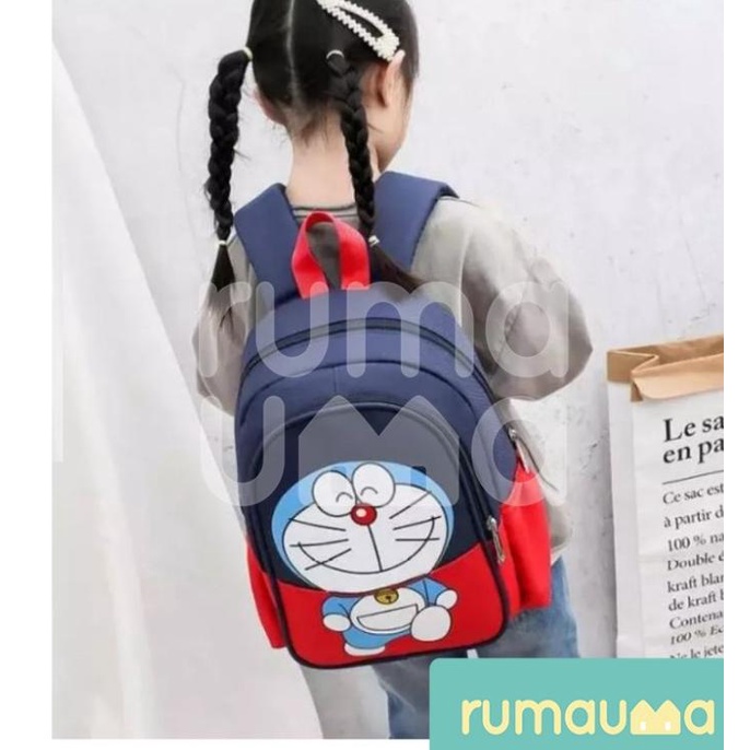 Rumauma Doraemon Bag Kids Cute Backpack Kindergarten Elementary School ...