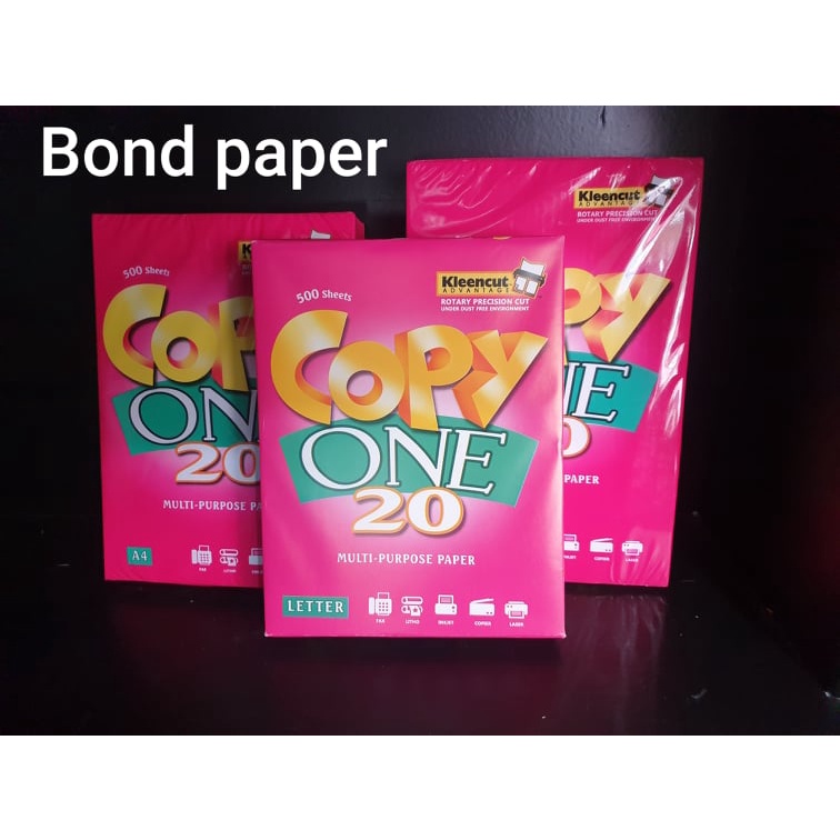 Copy One Bond paper- Short/ A4 /Long | Shopee Philippines