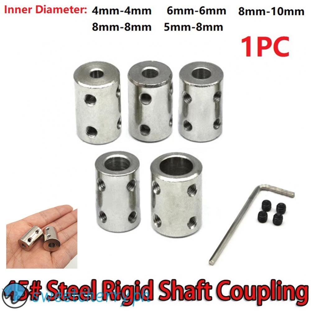 Rigid shaft No. 45 steel Cylindrical coupling connector sleeve Hardware ...