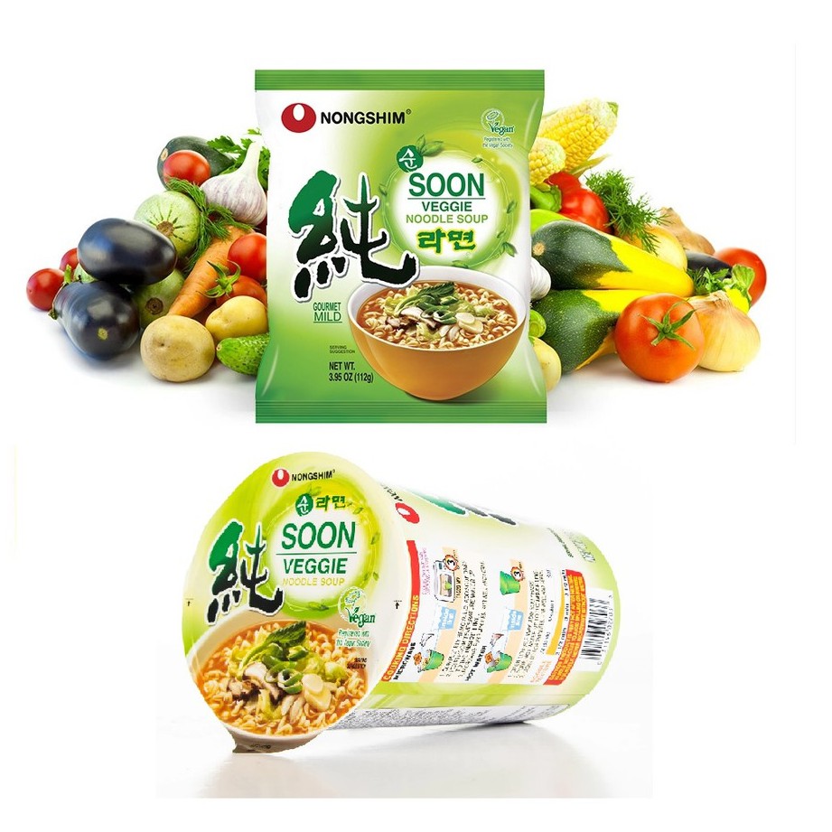 Nongshim Soon Veggie Ramen | Shopee Philippines