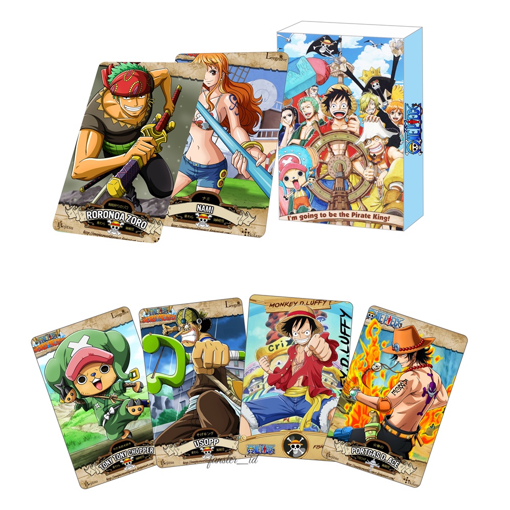 One PIECE Anime Photocards Free to Customize Images (Contains 25pcs ...