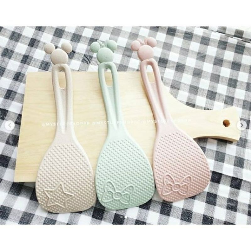 Original Japanese Disney Minnie Rice Spoon Ladle | Shopee Philippines