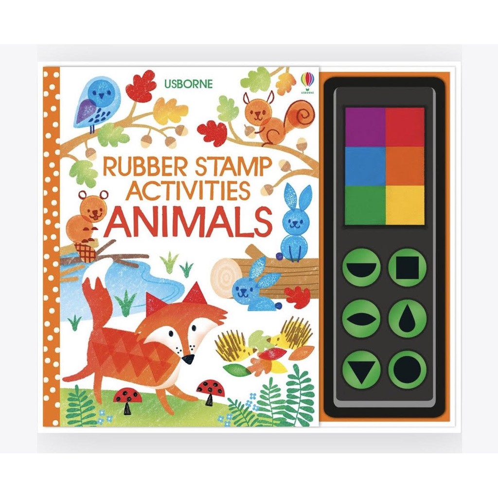 Usborne Rubber Stamp Activities arts and crafts for kids | Shopee ...