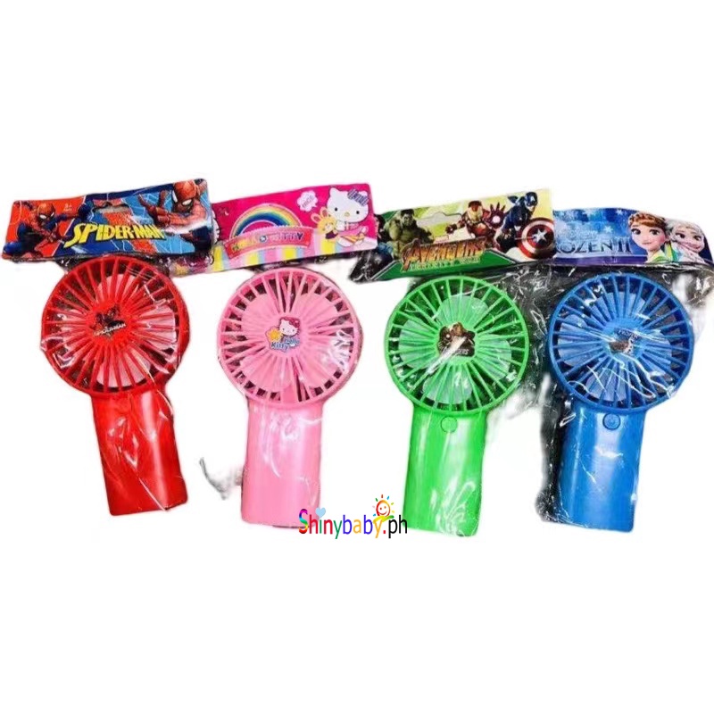 Portable Kids Cartoon Battery Powered Fan Toy | Shopee Philippines