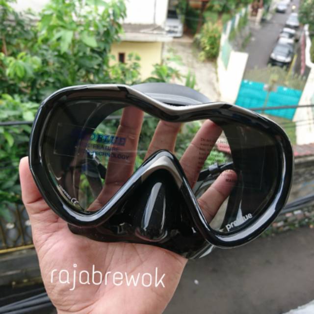 Problue WIDE VIEW TIARA PRO DIVING Mask | Shopee Philippines
