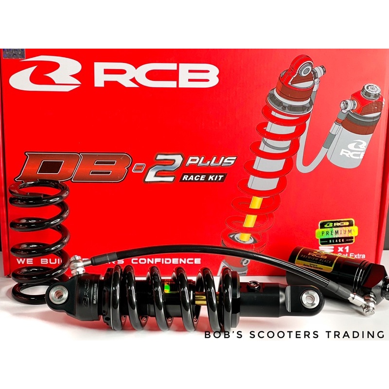 RCB DB2+ Monoshock Premium Black Gold Edition Suzuki Raider 150 Carb ...