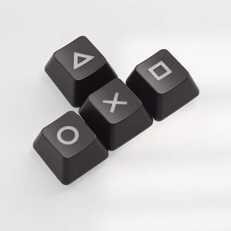 ABS Translucent Backlight Keycap Cherry MX Arrow Keys Heart key PSP ...