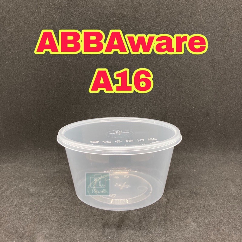 TAPAU - 16oz Round Disposable Plastic Food Container ( 50pcs ) 16 oz ...