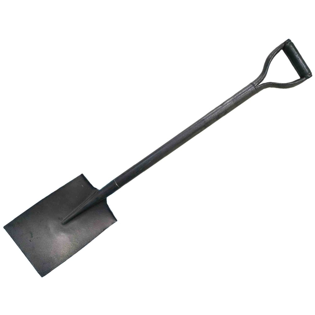 MEISONS ALL METAL SHOVEL SQUARE HEAD 12" X 7-1/2" X 1 METER LONG ...