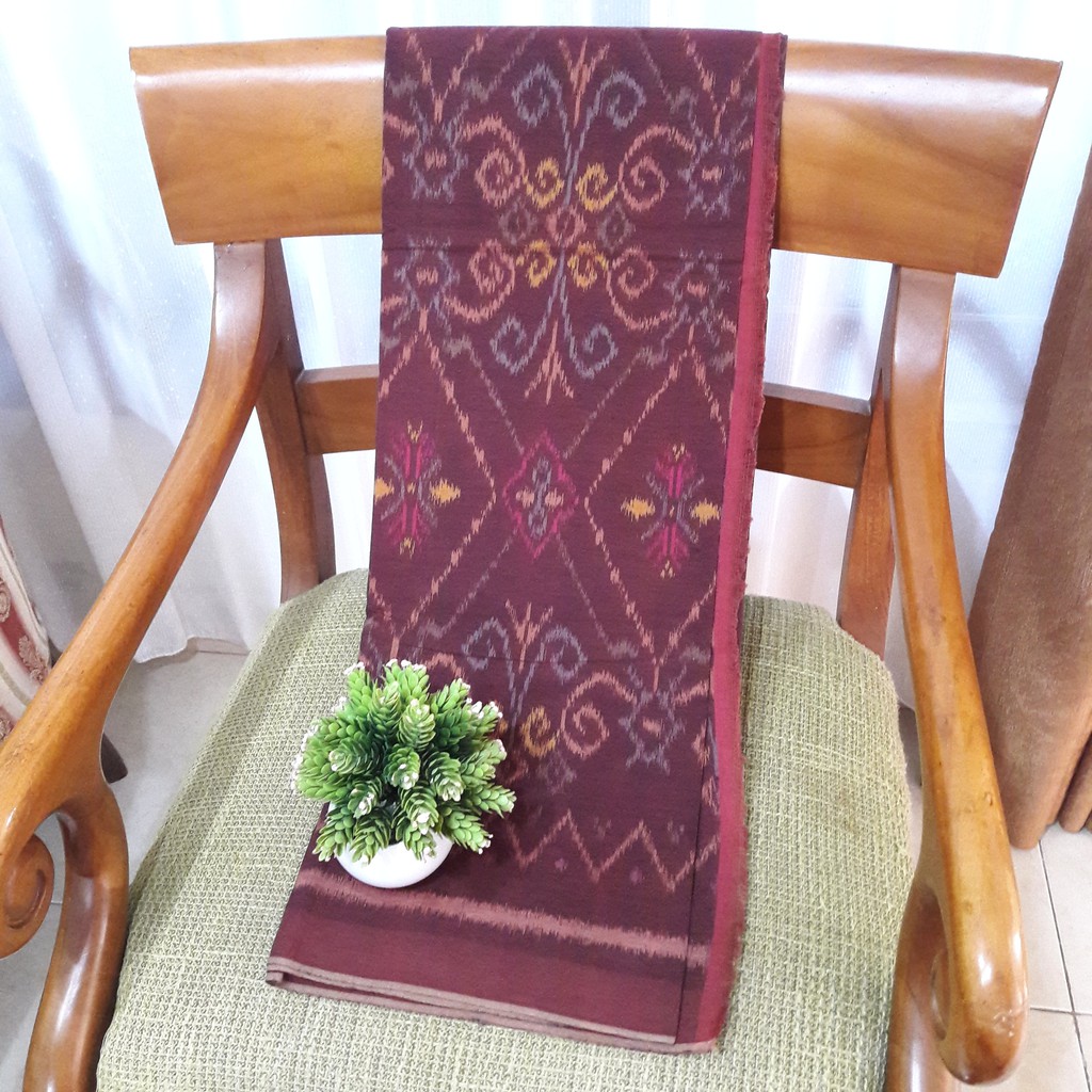 Lasem Endek Kamen | Kamen Bali | Balinese Endek Fabric | Woven FABRIC ...