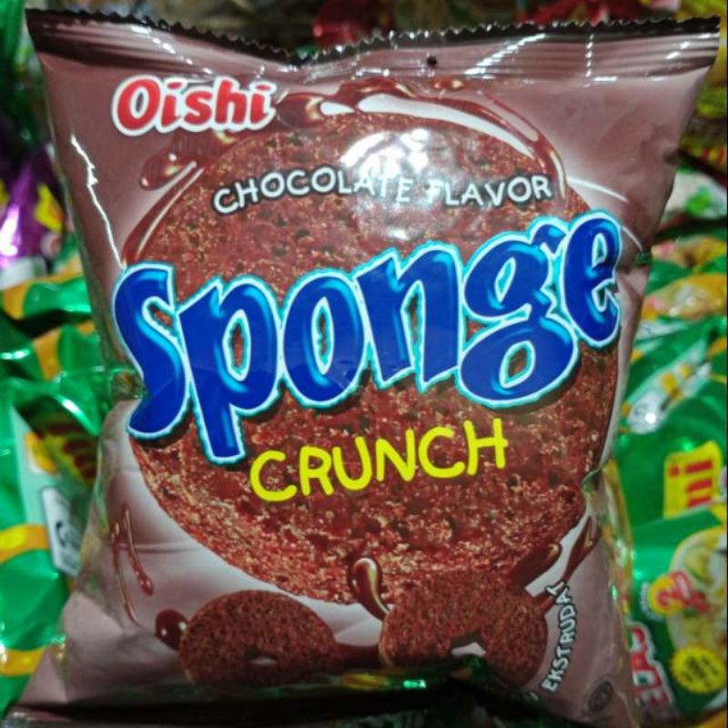 Oishi Chocolate Crunch Sponge 1 Pack | Shopee Philippines