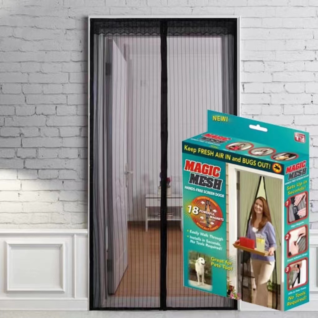 Anti Mosquito Insect Fly Bug Curtains Magnetic Net Mesh Automatic ...