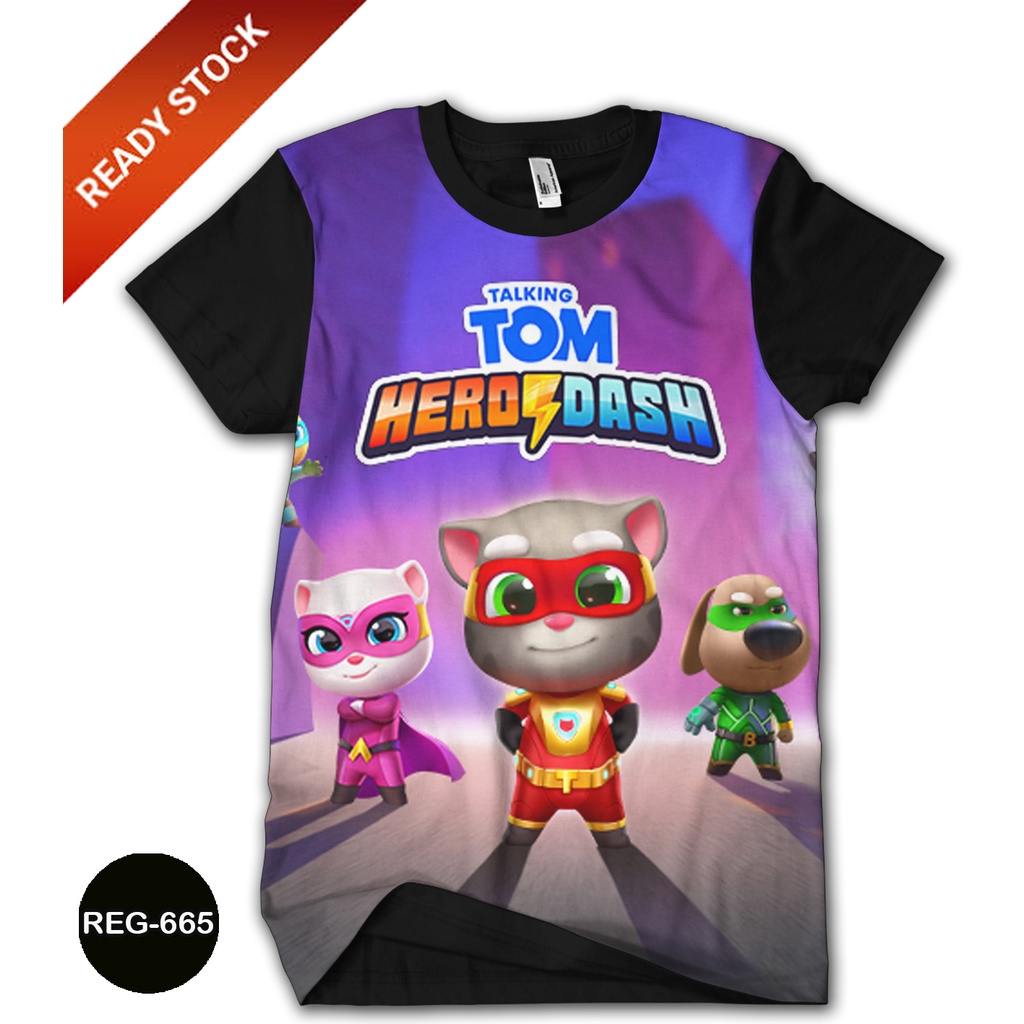 Talking Tom Hero Dash Clothes 3D Game Series Children's Clothes REG-665 ...