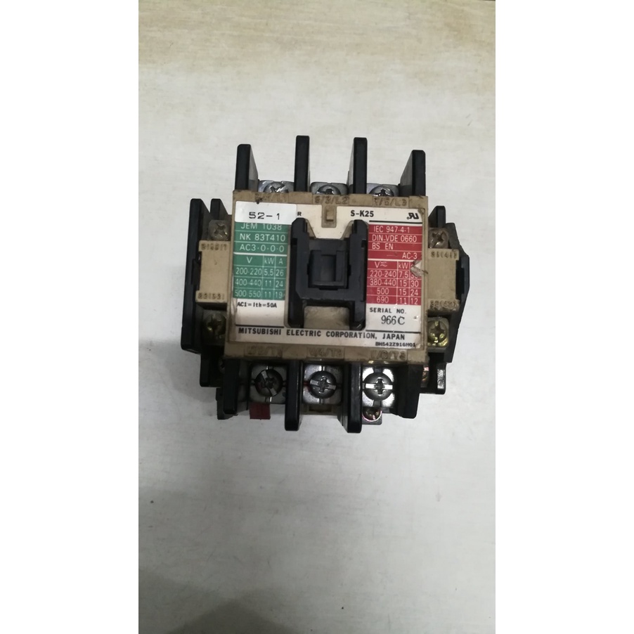 Mitsubishi Magnetic Contactor 5.5kw from Japan | Shopee Philippines