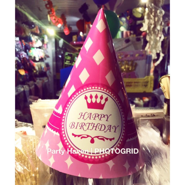 Princess cone party hats (12 pcs/pack) | Shopee Philippines