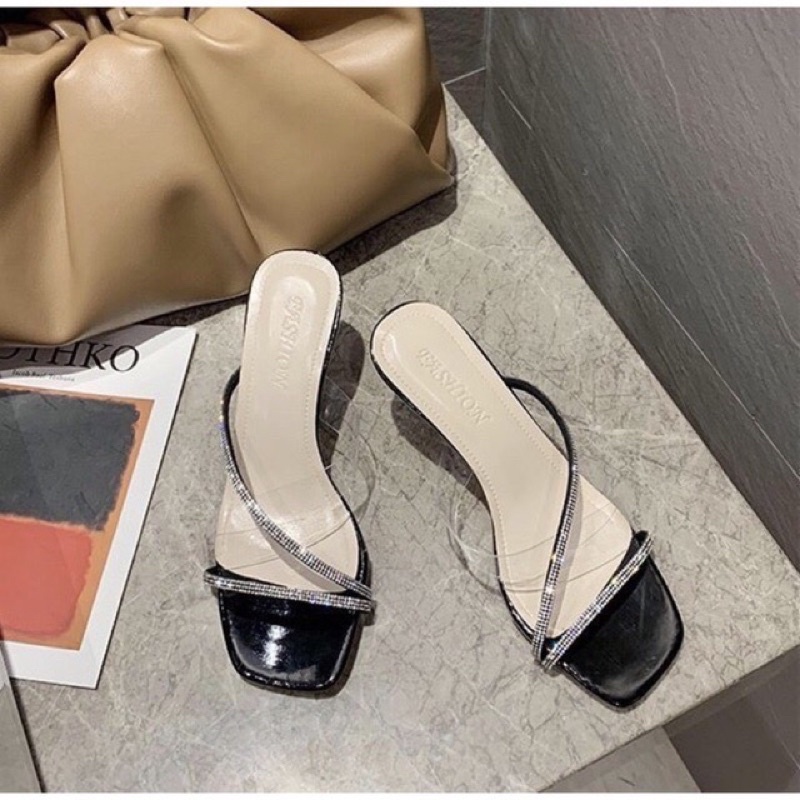 2 inch women stiletto high heel sandal #1866 | Shopee Philippines