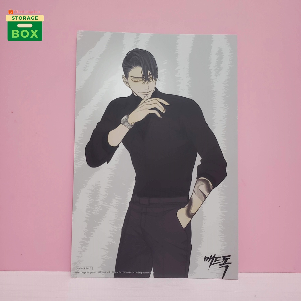 Lezhin BL Yaoi : Illustration Card / Postcard / Group Poster / Acrylic ...