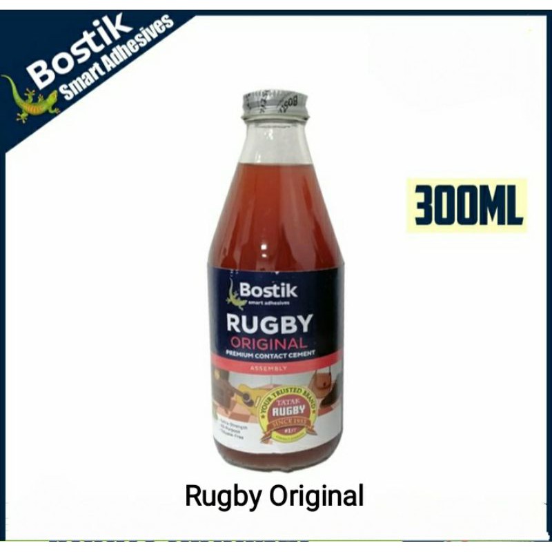Bostik RUGBY Original Premium Contact Cement 300ML | Shopee Philippines